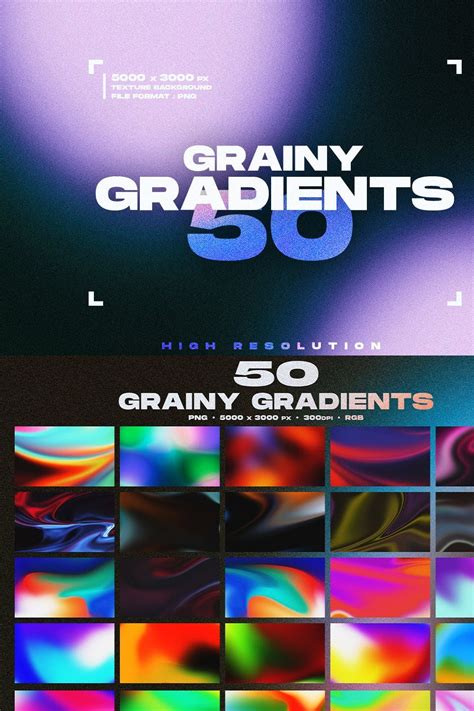 50 Grainy Gradients Textures Vol1 Masterbundles