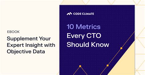 Out Now 10 Metrics Every Cto Needs To Know Ebook Code Climate