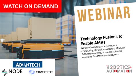 On Demand Amr Tech Webinar To Explore Latest Advances From Advantech