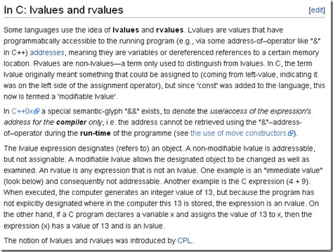 C语言中的lvalue Rvalue 林志玲 博客园