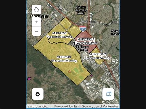 Murrieta Fire Map See Fig Fire Location Evacuations Lifted Murrieta
