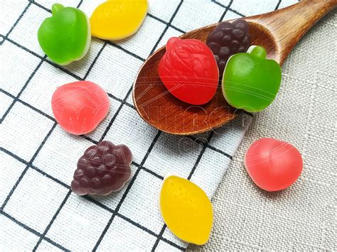 파티 믹스가있는 과일 모양 젤리 과일 사탕 의 고품질 파티 믹스가있는 과일 모양 젤리 과일 사탕