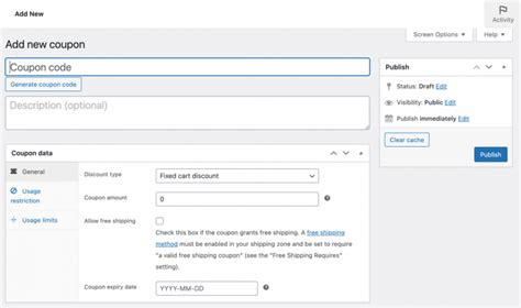 How To Create Coupons In WooCommerce And Promote Products WebNots