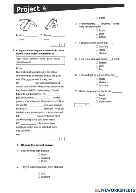 project 4 unit 1 free interactive worksheets 6779936