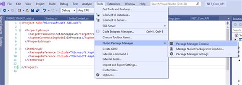 CRM HUB Create Web API With Entity FrameWork Code First Approach In ASP NET Core Part