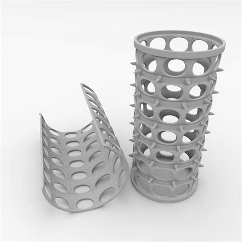 Hair Roller 3d Model By Firdz3d