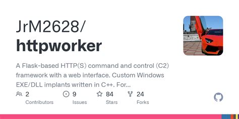 Github Jrm2628worker A Flask Based S Command And Control C2 Framework With A Web