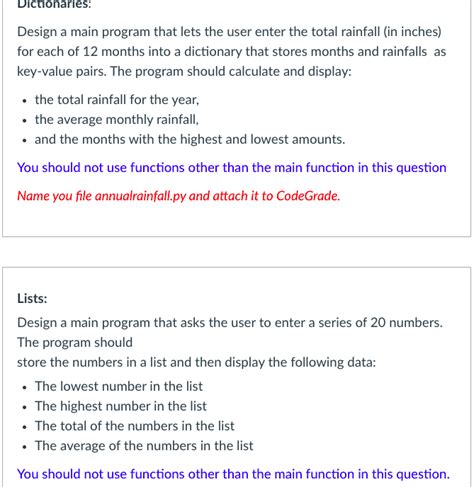 Solved Dictionaries Design A Main Program That Lets The Chegg