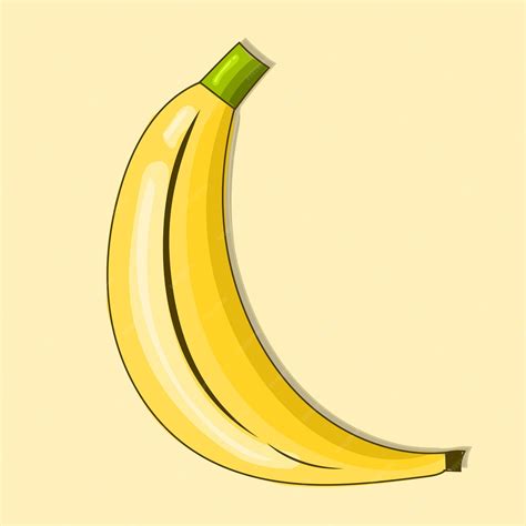 Premium Vector Banana Illustration Sketch Style Hand Drawn Banana Yellow Banana Draw Sketch