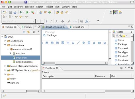 Cómo hacer UML con Eclipse y el plugin UML2 adictosaltrabajo