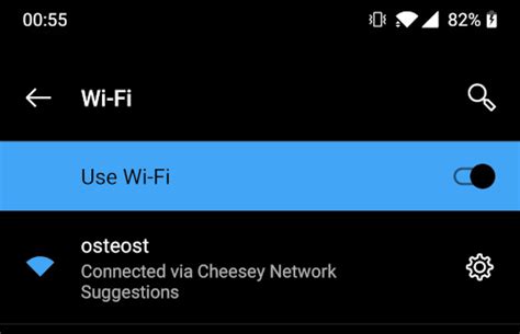 Connecting To WiFi In Android 10 Cheesy Bits And Bobs