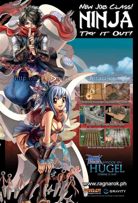Level Up Ragnarok Online PH Ninja Poster 12 by michaelxgamingph on DeviantArt