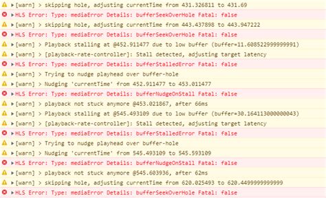 HLS Live Playback Segment Gaps When Seeking Forward After Pause Issue 3767 Video Dev Hls