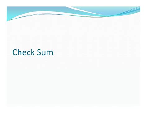 SOLUTION Mcact102 Digital Logic Check Sum Error Detecting Code Studypool