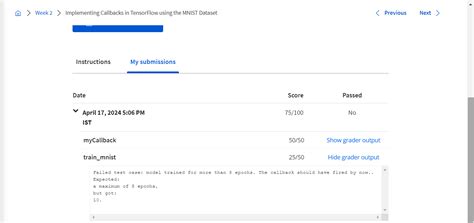mycallback funtion is not working introduction to tf for artificial