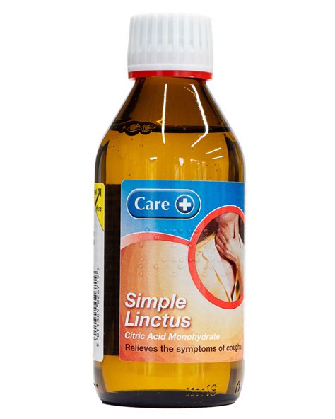 Simple Linctus Physical Sports First Aid