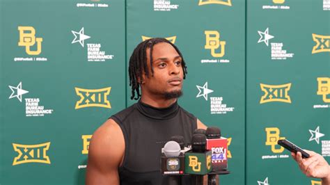 Presser Devyn Bobby And Kobe Prentice Preview Tcu Rivalry Game For Baylor Football Sicem365