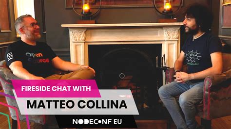 Nodeconf Eu On Linkedin Fireside Chat With Cody Zuschlag And Matteo Collina Nodeconf Eu 2022