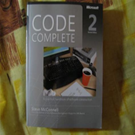 Buku Programing Code Complete A Practical Handbook Of Software
