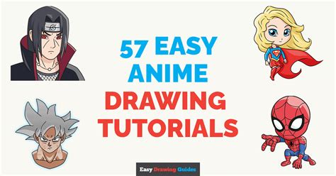 Easy Anime Drawings Step By Step