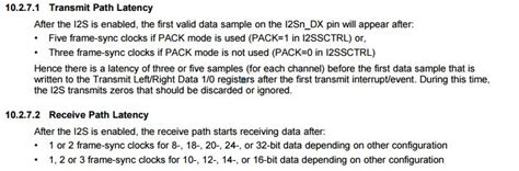 I2s Latency When Cpu Bypass Data Processors Forum Processors Ti E2e Support Forums