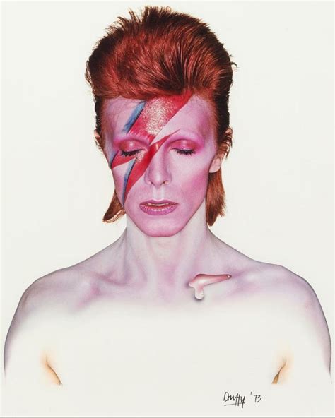 The Mona Lisa Of Pop David Bowies ‘aladdin Sane Artwork Set To