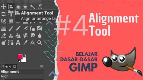 Belajar Dasar GIMP 4 Alignment Tool YouTube