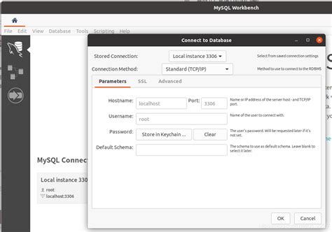 Ubuntu下mysql Workbench连接mysql报“access Denied For User Rootlocalhost”mysql Access Denied For