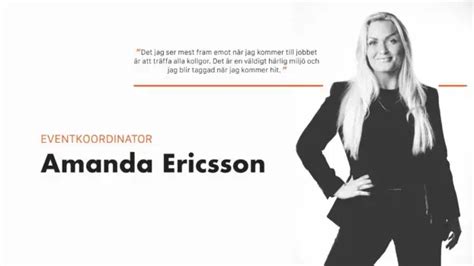 Amanda Ericsson är Ny Eventkoordinator På Essiq