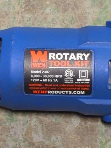 WEN Rotary Tool Model 2307 Kraft Auction Service LLC