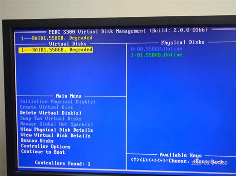 ‎两块硬盘状态都是online，但是raid卡状态degraded Dell Technologies