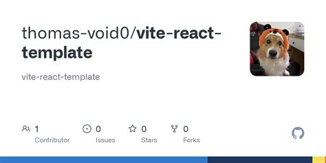 GitHub Thomas Void Vite React Template Vite React Template