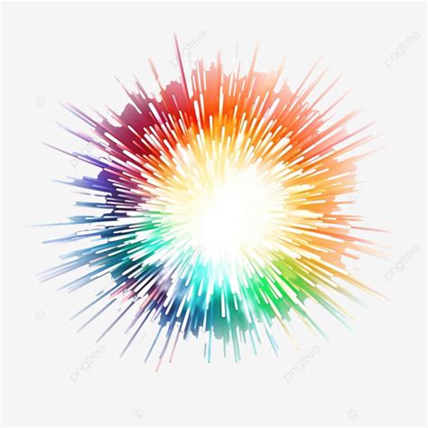 버스트 무지개 빛 오버레이 미술 터지다 무지개 Png 일러스트 및 이미지 에 대한 무료 다운로드 Pngtree