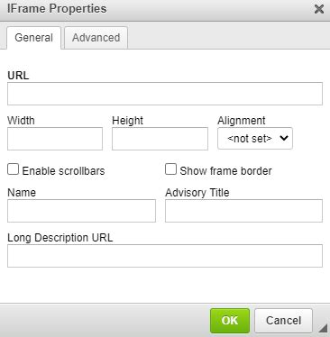 WebEd User Guide How To Update IFrame On The Page