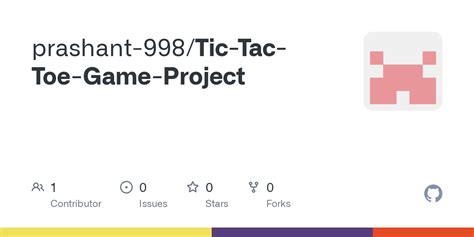 Github Prashant 998tic Tac Toe Game Project