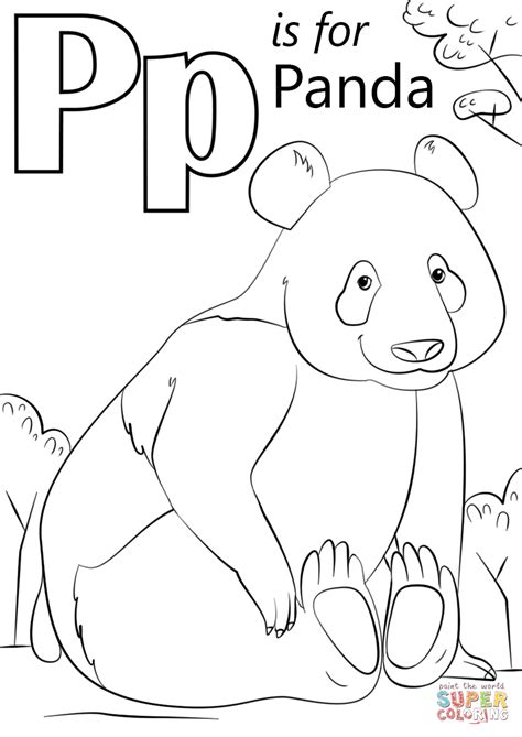 44 Free Letter P Coloring Pages Firka Tein