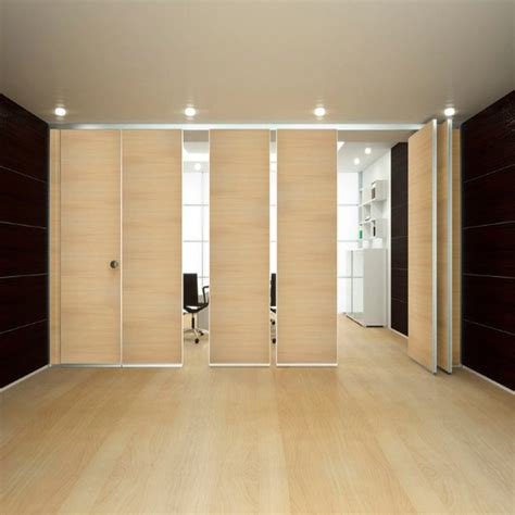 Movable Office Wooden Profiles Aluminum Sliding Wall Partitions For Ballroom Hanging