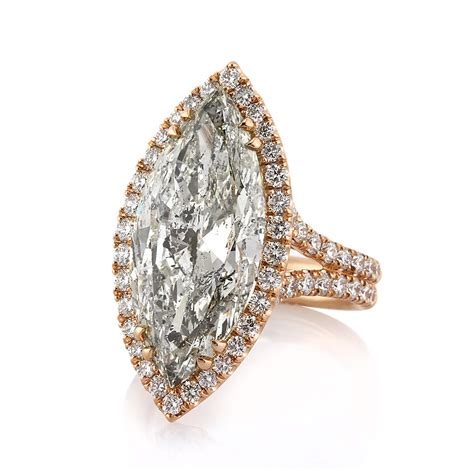 Elegant Halo Style Marquise Cut Diamond Engagement Rings Mark Broumand