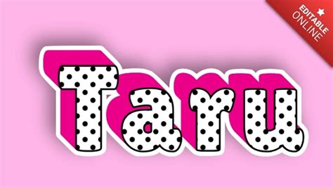 Taru Text Style Effects Generator