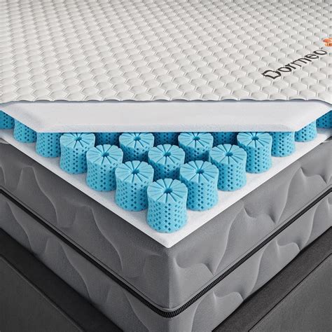 Dormeo 3 Inch Premium Queen Mattress Topper With Octaspring Technology