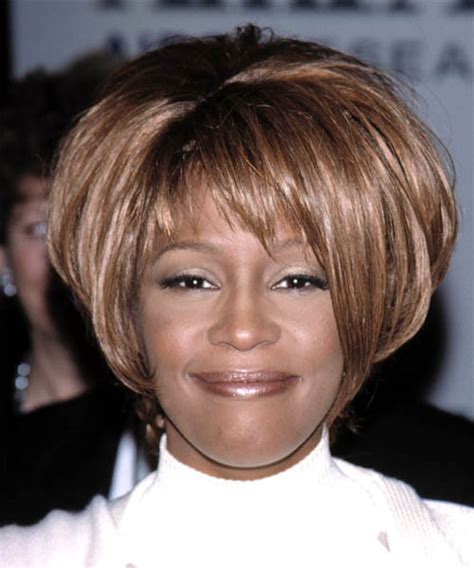 Whitney Houston Hair Color At James Roush Blog