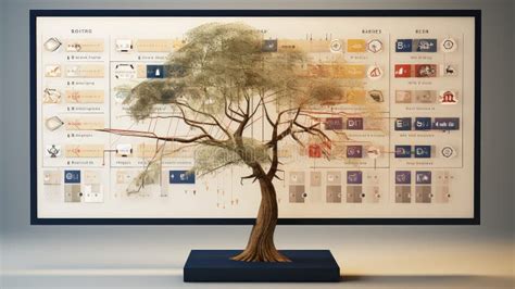 regression decision tree stock illustration illustration of leaf