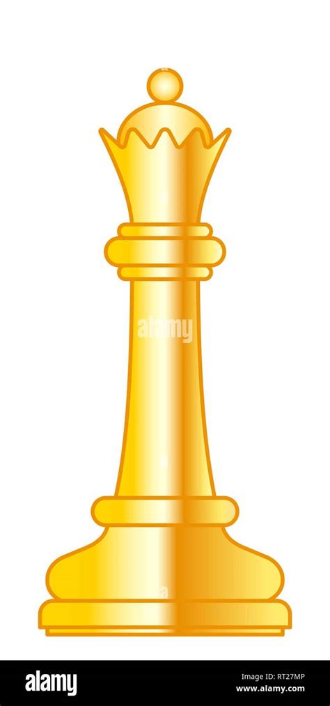 Chess Queen Piece Stock Vector Images Alamy