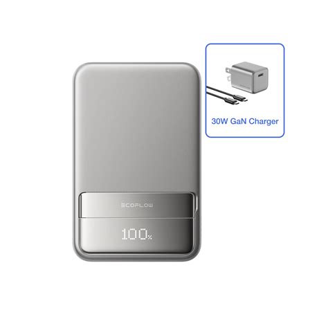 Ecoflow Rapid Magnetic Power Bank 10000mah Ecoflow Ca Sliver