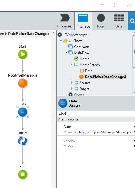 Pass Data Between Blocks OutSystems Documentation