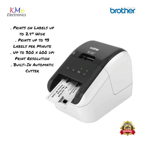 Brother QL Direct Thermal Printer Brother QL QL Refurbished Barcode Label Printer