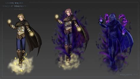 Anduin Priest Shadowlands Warcraft Characters Warcraft Art World Of Warcraft