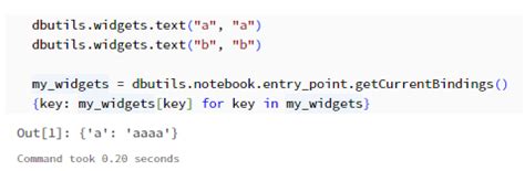 List All Widgets In A Databricks Notebook In Python Even Those Not Overridden Stack Overflow