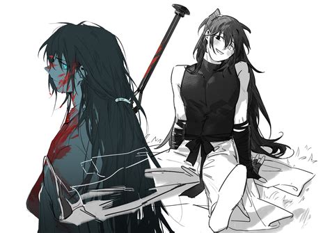 Hong Lu Project Moon And More Drawn By Mugglesix Danbooru