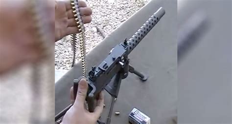 This Belt Fed 22 Lr Machine Gun Will Make Your Trigger Finger Twitch